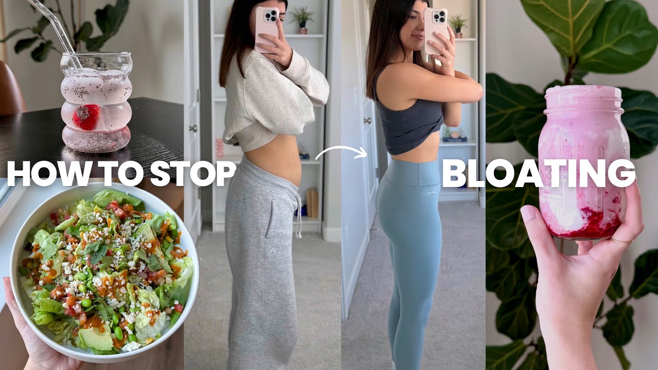 Tips to STOP BLOATING! What I eat for gut health & digestion - Lean Life Hub